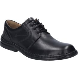 Schn&uuml;rschuh Josef Seibel "Vigo 13, schwarz", Herren, Gr. 40, schwarz, Obermaterial: 100% Rindsleder Leather cow., Schuhe Schn&uuml;rschuh