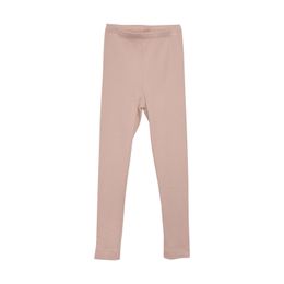 Leggings Minymo "Leggings MILeggings", M&auml;dchen, Gr. 104, N-Gr, rosa (misty rose), Obermaterial: 48% Baumwolle CO. 48% Modal CMD. 4% Elasthan EL., Hosen Leggings