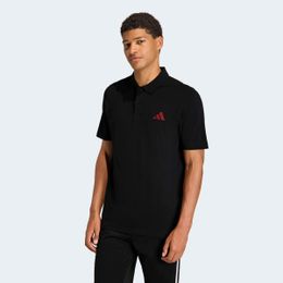 Poloshirt adidas Sportswear "M PQ PS", Herren, Gr. 3XL, schwarz, Obermaterial: 100% Baumwolle, Shirts