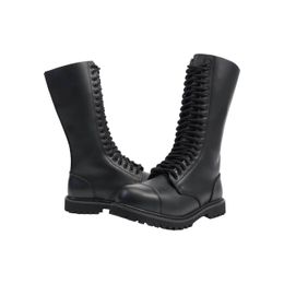 Stiefel Brandit "Brandit Accessoires 20 Eyes Phantom Boots", Herren, Gr. 38, schwarz, unifarben, Schuhe Stiefel