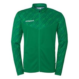Trainingsjacke Uhlsport "Trainingsjacke Progressive 28 Poly Kids", M&auml;dchen, Gr. 116, gr&uuml;n (lagune), Obermaterial: 100% Polyester Pol. recyc.., Jacken Trainingsjacke