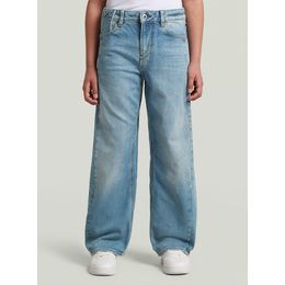 G-Star Raw Regular-fit-Jeans G-STAR "Boys Bend Loose Jeans", Jungen, Gr. 10, lt indigo aged, Obermaterial: 98% Baumwolle, 2% Elasthan, Jeans