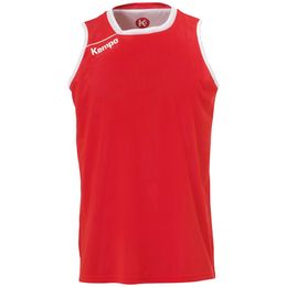 Sporttop Kempa "TankTop REVERSIBLE", Herren, Gr. L, rot (rot, wei&szlig;), Obermaterial: 100% Polyester PES., Tops Sporttop