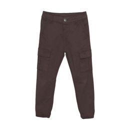 Cargohose EN FANT "Cargohose ENPants", M&auml;dchen, Gr. 104, N-Gr, braun (coffee bean), Obermaterial: 97% Baumwolle CO. 3% Elasthan EL., Hosen Cargohose