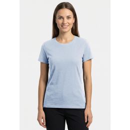 T-Shirt Icepeak "ISLETON", Damen, Gr. XXL, light blau, Obermaterial: 100% Baumwolle, Shirts T-Shirt, leicht figurbetonter Schnitt, O-Ausschnitt, gerader Saum