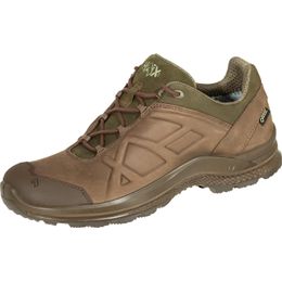 Wanderschuh HAIX "Black Eagle Nature GTX Low", Herren, Gr. 11,5, gr&uuml;n (olive), Obermaterial: 100% Rindnubukleder CNU., Schuhe Wanderschuh