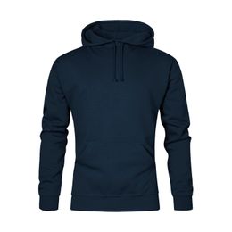 Kapuzenpullover TERRAX WORKWEAR "Basic", Herren, Gr. L, blau (marineblau), Obermaterial: 100% Baumwolle CO., Pullover Kapuzenpullover