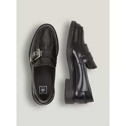 G-Star Raw Loafer G-STAR "Vacum Loafer", Damen, Gr. 37, schwarz, 100% Leder, Schuhe Loafer
