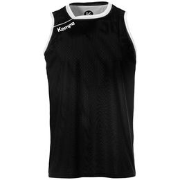 Sporttop Kempa "TankTop REVERSIBLE", Herren, Gr. L, schwarz (schwarz, wei&szlig;), Obermaterial: 100% Polyester PES., Tops Sporttop