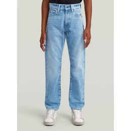 G-Star Raw 5-Pocket-Jeans G-STAR "Boys 3301 Straight Tapered Jeans", Jungen, Gr. 10, light, Obermaterial: 99% Baumwolle, 1% Elasthan, Jeans 5-Pocket-Jeans