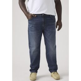 LEVI'S&reg; PLUS Tapered-fit-Jeans LEVI'S PLUS "502 TAPER B&T", Herren, Gr. 44, L&auml;nge 34, blau expanse, Denim/Jeans, Obermaterial: 99% Baumwolle, 1% Elasthan, bequem lang, Jeans, mit Stretch