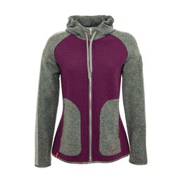 Jeansjacke Almgwand "Jacke PALLSPITZ", Damen, Gr. 36, grau, Obermaterial: 45% Viskose CV. 25% Wolle WO. 16% Polyacryl PAN. 8% Polyester PES. 4% sonstige Fasern AF., Jacken Jeansjacke