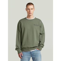 G-Star Raw Longpullover G-STAR "90s Logo Sweatshirt", Herren, Gr. L, orphus, Obermaterial: 100% Baumwolle, Pullover Longpullover