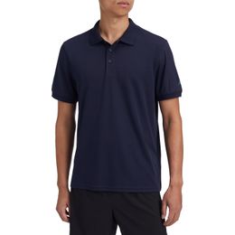 Poloshirt McKINLEY "HE.-POLO LANGO M", Herren, Gr. L, 510 navy, Jersey, Obermaterial: 100% Polyester, Rundhals, Shirts, f&uuml;r vielseitige Outdoor-Aktivit&auml;ten und Alltag, Strickkragen