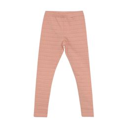 Leggings Minymo "Leggings MILeggings", M&auml;dchen, Gr. 110, N-Gr, rosa (peach beige), Obermaterial: 95% Baumwolle CO. 5% Elasthan EL., Hosen Leggings