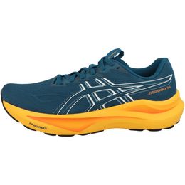 Laufschuh asics "asics GT-2000 14 Laufschuhe Herren Schuhe", Herren, Gr. 47, blau, Synthetik, Textil, Schuhe Laufschuh, Verst&auml;rkte Ferse