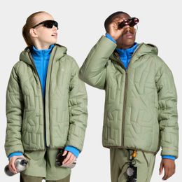 Outdoorjacke adidas terrex "K XPR PD JKT", Kinder, Gr. 176, tent gr&uuml;n, Obermaterial: 100% Polyester. Wattierung: 100% Polyester, Jacken Outdoorjacke