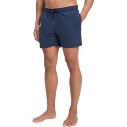 Badeshorts McKINLEY "HE.-BADESHORTS KEN IV M", Herren, Gr. L, N-Gr, blau (navy schwarz), Obermaterial: 100% Polyester, Badehosen Badeshorts, mit Eingriffstaschen und Ges&auml;&szlig;tasche, mit Innenslip aus Mesh