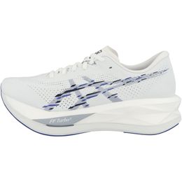 Laufschuh asics "asics Sonicblast Laufschuhe Herren Schuhe", Herren, Gr. 47, hellblau, Textil, Schuhe Laufschuh, Verst&auml;rkte Ferse