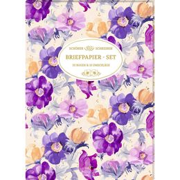 Coppenrath Briefpapier-Set &raquo;All about purple&laquo;