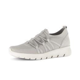 Sneaker Gabor "Sneaker low", Damen, Gr. 35, grau, Schuhe Sneaker