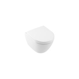 Villeroy & Boch V&B Wand-WC, Tiefsp&uuml;ler Subway 2.0 Compact 35,5x48cm, D-Flush, Abg. waag., wei&szlig; ; Villeroy & Boch (5606R001)