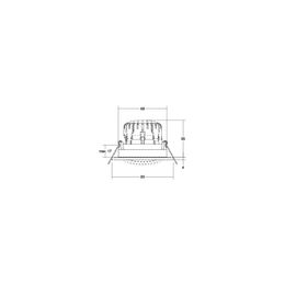 Brumberg Leuchten LED-Einbaustrahler 230V 39484183)