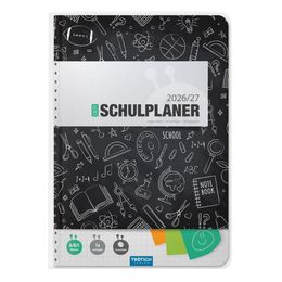 TR&Ouml;TSCH - Schulplaner Schwarz 26/27
