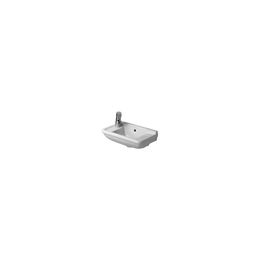 Duravit Handwaschbecken Starck 3 50x26cm, 2 HL vorgest., m &Uuml;L, HLB, wei&szlig; (0751500000)