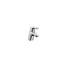 Hansgrohe Waschtisch-Einhebelmischer Focus 70 mit Zugstangen-Ablaufgarnitur, chrom (31730000)