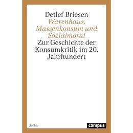 Warenhaus, Massenkonsum und Sozialmoral