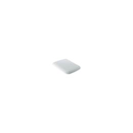 Geberit WC-Sitz iCon Square Scharn. MS verchromt, m Absenkaut., wei&szlig; (571910000)