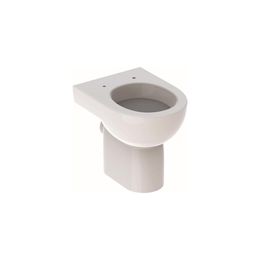 Geberit Stand-Flachsp&uuml;l-WC Renova we., 6 l, Abg. hor, teilgeschl. Form (203010000)