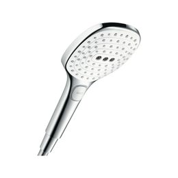 Hansgrohe Handbrause Raindance Select E 120 Brausekopf 120mm, 3jet, wei&szlig; chrom (26520400)