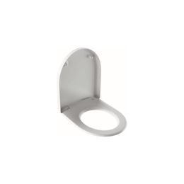 Geberit WC-Sitz Renova Plan we., Befestig. v unt, Scharn. Edelstahl (573070000)