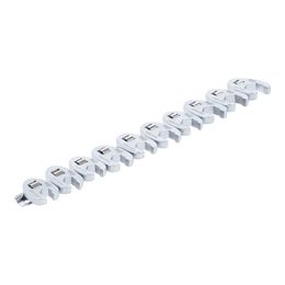 BGS-technic BGS Hahnenfu&szlig;schl&uuml;ssel-Satz Antrieb Innenvierkant 10 mm SW 10 - 19 mm 10-tlg. ; BGS technic (1756)