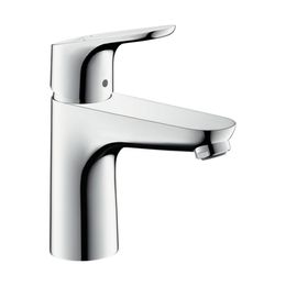 Hansgrohe Waschtisch-Einhebelmischer 100 Focus mit Zugstangen-Ablaufgarnitur, chrom (31607000)