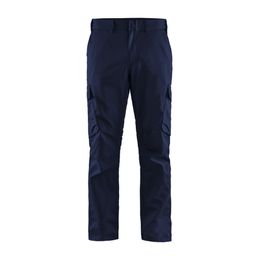 BLAKL&Auml;DER Blakl&auml;der Bundhose Industrie Stretch, marineblau / kornblau, Konfektionsgr&ouml;&szlig;e 48 (144418328985C48)