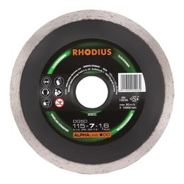 Rhodius ALPHAline DG50 Diamanttrennscheibe 115 x 5,0 x 1,6 x 22,23 mm (303053)