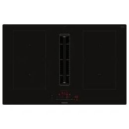 Siemens Kochfeld mit Dunstabzug "ED811HQ26E", Energieeffizienz: B (A+++-D), schwarz, B:80,2cm H:22,3cm T:52,2cm, Kochfelder, mit Flachkanal