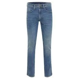 Slim-fit-Jeans Blend "Slim Fit Jeans BHJet", Herren, Gr. 27, L&auml;nge 30, blau (denim middle blau), Obermaterial: 98% Baumwolle CO. 2% Elasthan EL., Jeans Slim-fit-Jeans