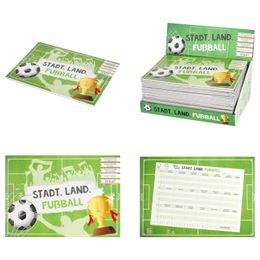 SONSTIGE Spielblock STADT LAND FUSSBALL