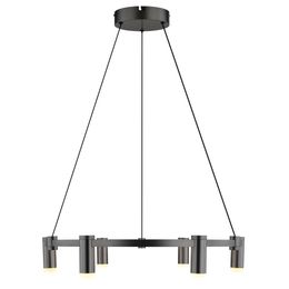 Globo LIGHTING H&auml;ngeleuchte "CASTELA", anthrazit matt, 1, &Oslash; 62cm H: 120cm, 1 Stk., Leuchten, LED H&auml;ngeleuchte f&uuml;r Esszimmer, Memoryfunktion, H&auml;ngeleuchte
