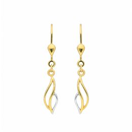 Adelia&acute;s Paar Ohrh&auml;nger ADELIA&acute;S "Ohrh&auml;nger Ohrringe 333 Gold ( 8K )", gold (silber), Ohrringe, Damen, Damen, Gold, Goldohrringe