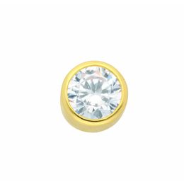 Adelia&acute;s Kettenanh&auml;nger ADELIA&acute;S "Anh&auml;nger 333 Gold ( 8K ) mit Zirkonia", gold, Schmuckanh&auml;nger, Damen, mit Zirkonia, Gold, Kettenanh&auml;nger, Goldanh&auml;nger