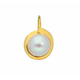 Adelia&acute;s Paar Ohrstecker ADELIA&acute;S "Perlen Ohrstecker Ohrringe 333 Gold ( 8K )", gold, Ohrringe, Damen, Damen, Gold, Goldohrringe Perle