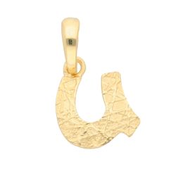 Adelia&acute;s Buchstabenanh&auml;nger ADELIA&acute;S "Buchstabenanh&auml;nger U 333 Gold ( 8K )", gold, Schmuckanh&auml;nger, Damen, U, Gold, Goldanh&auml;nger Buchstabe U