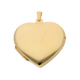 Adelia&acute;s Kettenanh&auml;nger ADELIA&acute;S "333 Gold Medaillon Anh&auml;nger", gold, Schmuckanh&auml;nger, Damen, Gold, Kettenanh&auml;nger, Goldschmuck f&uuml;r Damen