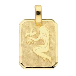 Adelia&acute;s Kettenanh&auml;nger ADELIA&acute;S "333 Gold Sternzeichen Anh&auml;nger Jungfrau", gold, Schmuckanh&auml;nger, Damen, Gold, Kettenanh&auml;nger, Goldschmuck f&uuml;r Damen & Herren