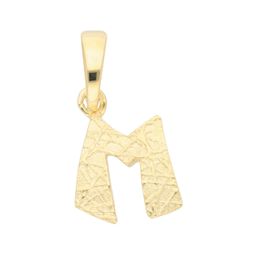 Adelia&acute;s Buchstabenanh&auml;nger ADELIA&acute;S "Buchstabenanh&auml;nger M 333 Gold ( 8K )", gold, Schmuckanh&auml;nger, Damen, M, Gold, Goldanh&auml;nger Buchstabe M